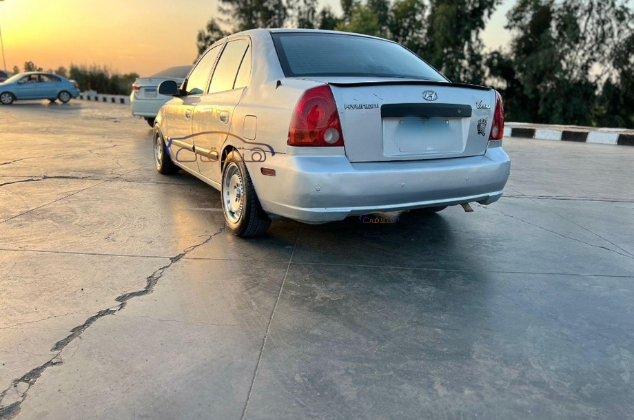 Verna Hyundai 2009 Tanta Silver 6556352 - Car for sale : Hatla2ee