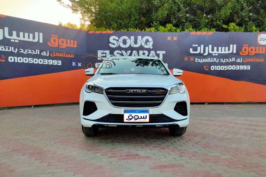 X70 Jetour 2024 Cairo White 6558186 - Car for sale : Hatla2ee