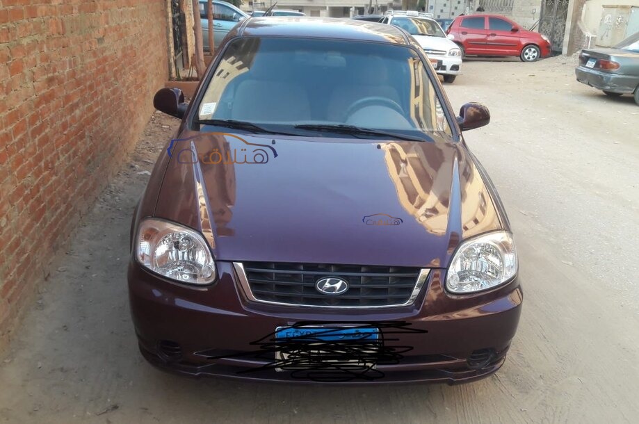 Verna Hyundai 2017 Heliopolis Dark red 6560550 - Car for sale : Hatla2ee