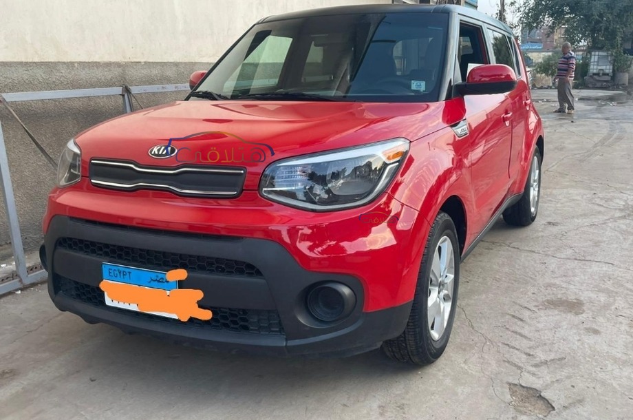 Soul Kia 2019 Zefta Red 6562454 - Car for sale : Hatla2ee
