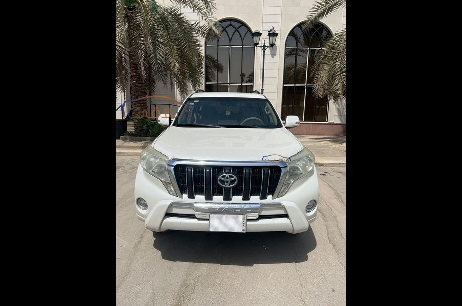 Prado Toyota Riyadh White 6562611 - Car for sale : Hatla2ee