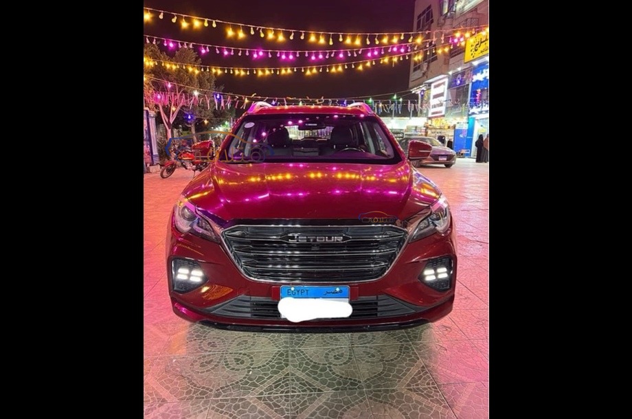 X70 Jetour 2021 6 October Red 6568358 - Car for sale : Hatla2ee