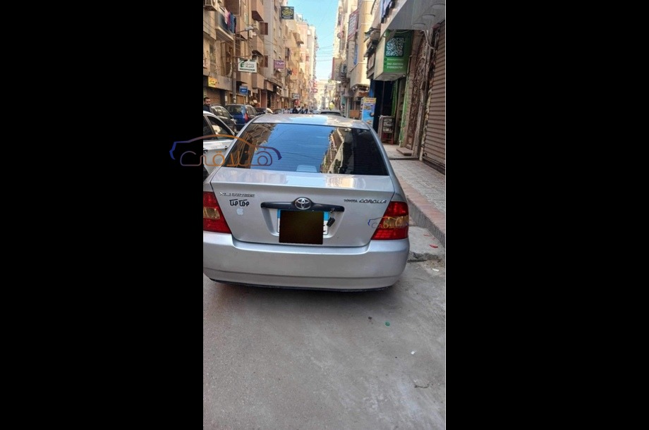 Corolla Toyota 2001 Tanta Silver 6569037 - Car for sale : Hatla2ee