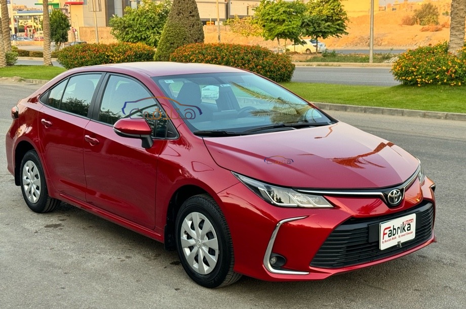 Corolla Toyota 2022 Nasr city Red 6578343 - Car for sale : Hatla2ee