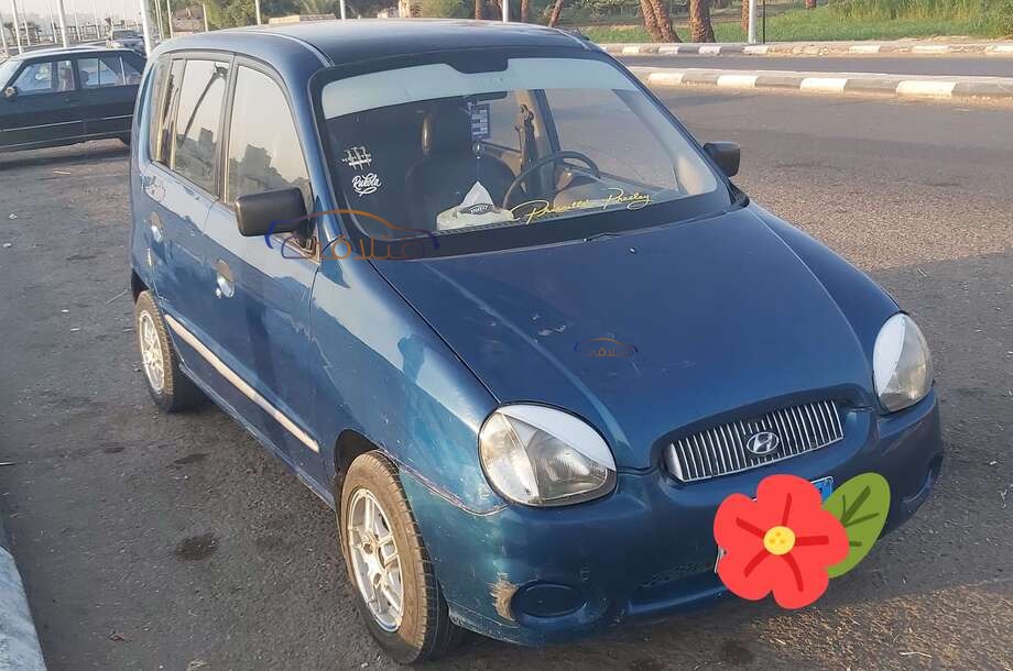 Atos Hyundai 1998 Sohag Dark blue 6584118 - Car for sale : Hatla2ee