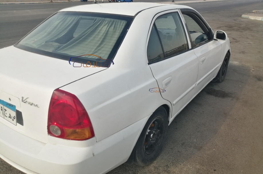 Verna Hyundai 2011 Suez White 6584732 - Car for sale : Hatla2ee
