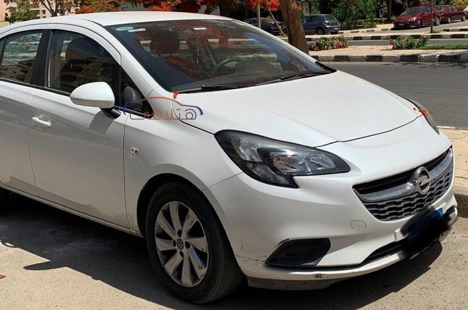 Corsa E Opel Cairo White 6585045 - Car for sale : Hatla2ee