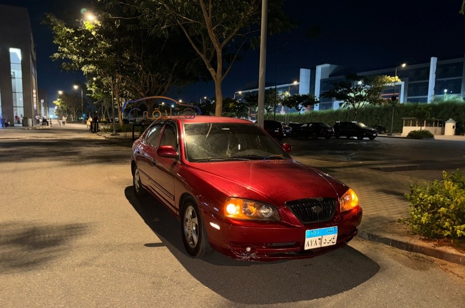 Elantra Hyundai 2005 Tanta Red 6590228 - Car for sale : Hatla2ee