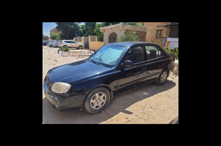 Verna Hyundai 2007 Ismailia Black 6594561 - Car for sale : Hatla2ee