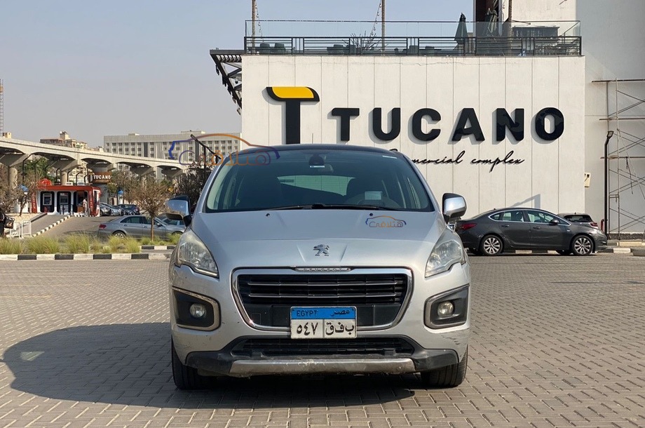 3008 Peugeot 2015 Cairo Silver 6596681 - Car for sale : Hatla2ee