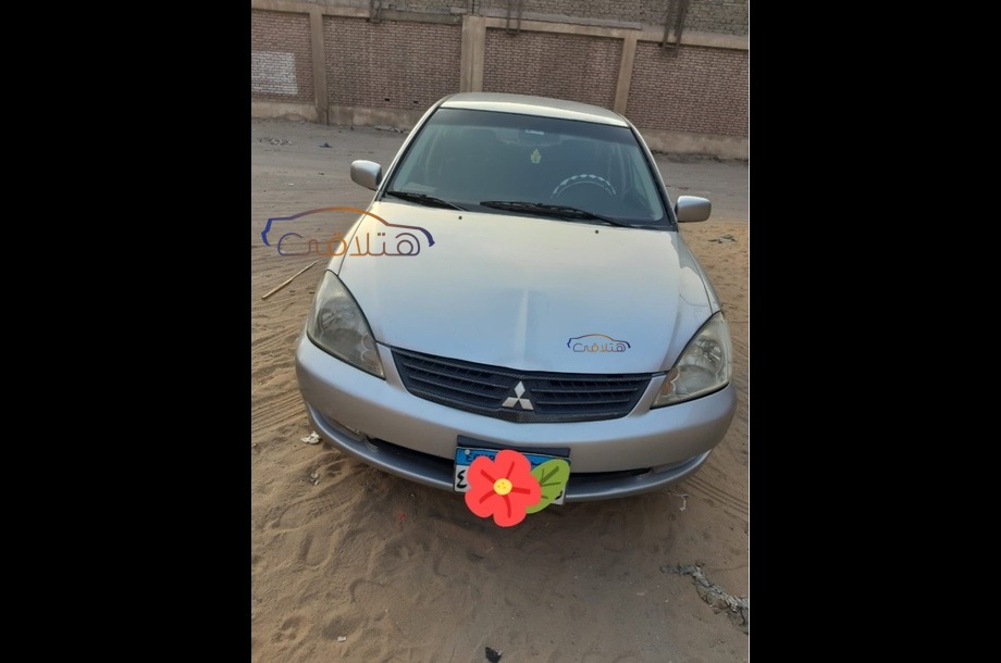 Lancer Puma Mitsubishi 2008 Khanka Silver 6598529 - Car for sale : Hatla2ee