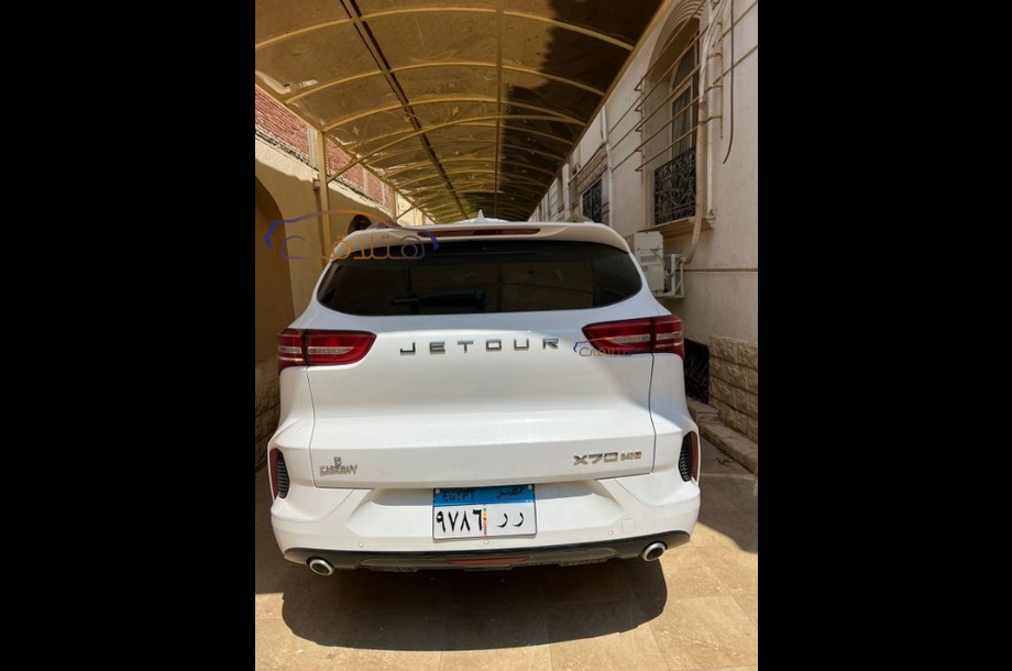 X70 Jetour 2024 6 October White 6604652 - Car for sale : Hatla2ee