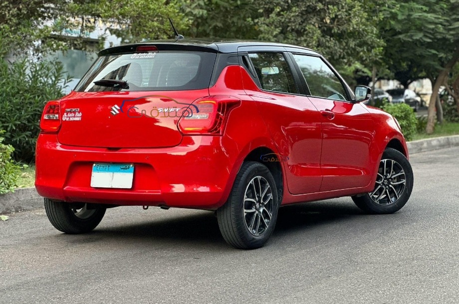 Swift Suzuki 2021 Cairo Red 6612654 - Car for sale : Hatla2ee
