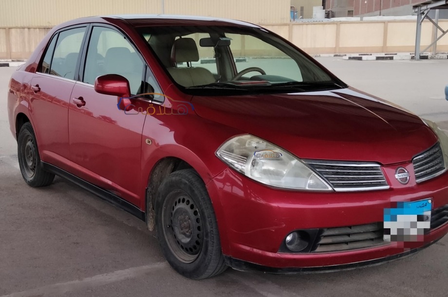 Tiida Nissan 2006 Monufia Red 6623466 - Car for sale : Hatla2ee