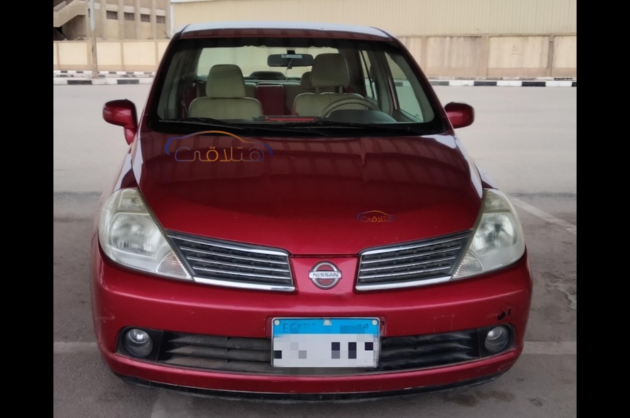 Tiida Nissan 2006 Monufia Red 6623466 - Car for sale : Hatla2ee