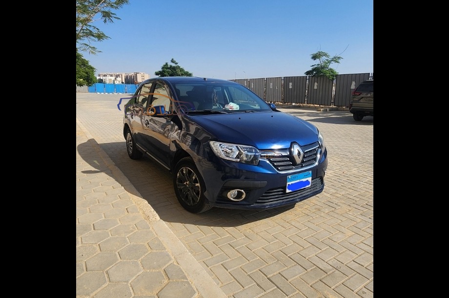 Logan Renault 2019 6 October Blue 6626612 - Car for sale : Hatla2ee