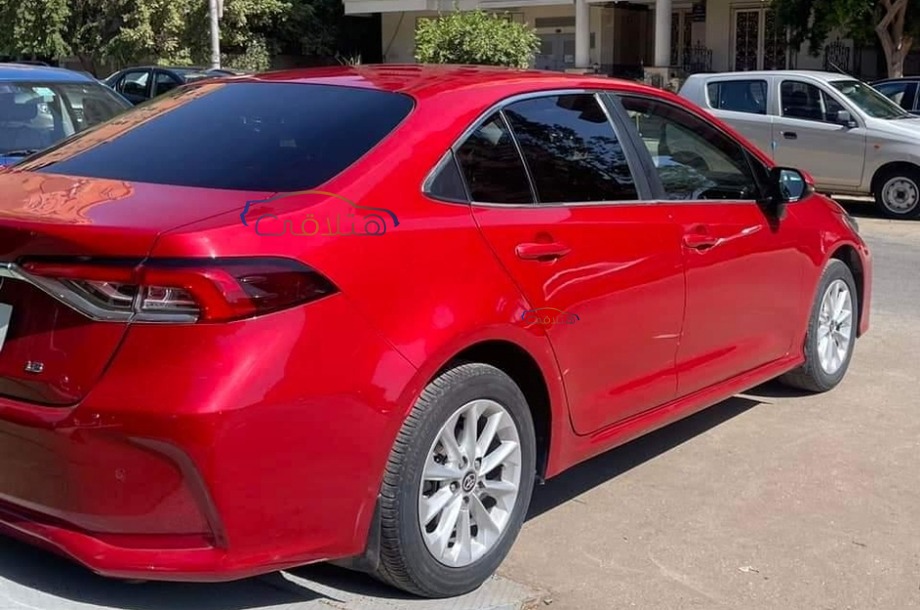 Corolla Toyota 2021 Cairo Red 6627227 - Car for sale : Hatla2ee