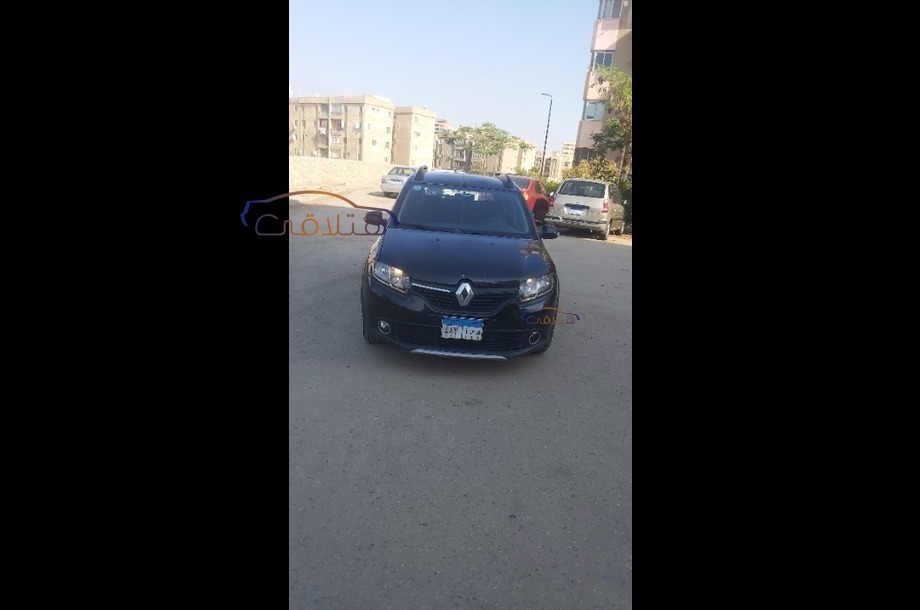 Sandero Step Way Renault 2016 Nasr city Black 6635020 - Car for sale : Hatla2ee