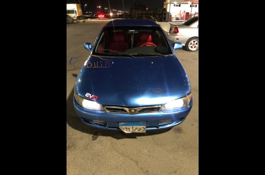 Wira Proton 1999 Shobra Blue 6647717 - Car for sale : Hatla2ee