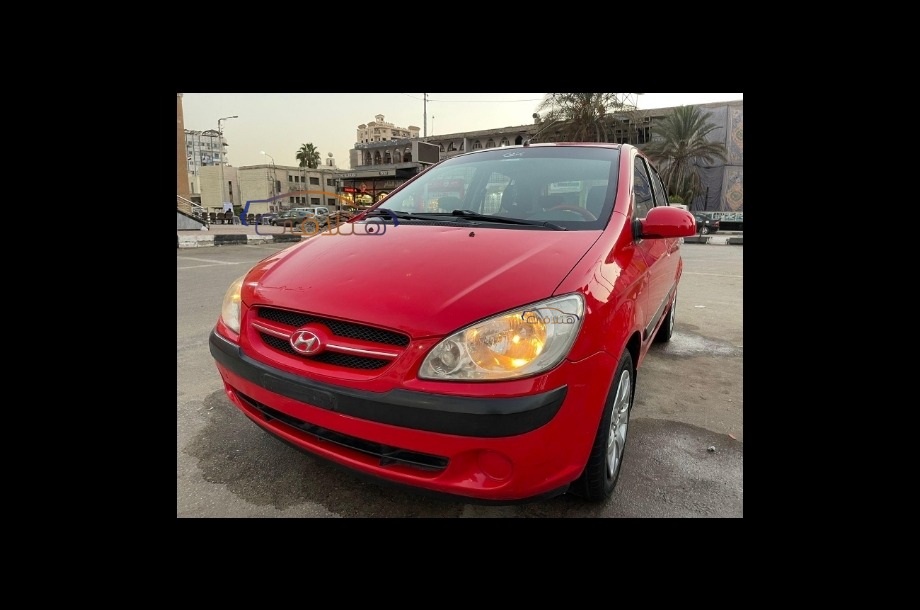 Getz Hyundai 2007 Mansoura Red 6652889 - Car for sale : Hatla2ee