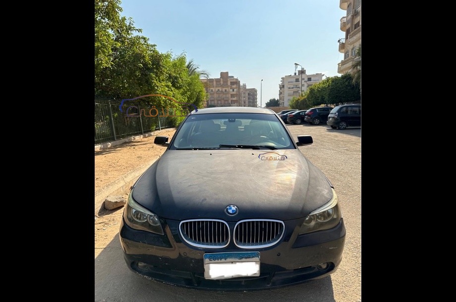 523 BMW 2007 Mokattam Dark blue 6655271 - Car for sale : Hatla2ee