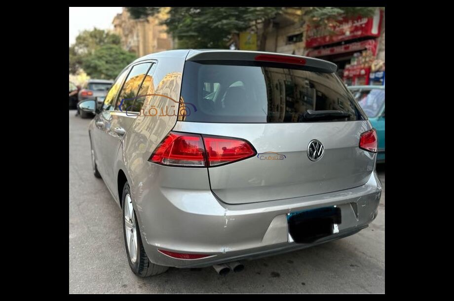 Golf 7 Volkswagen 2014 Heliopolis Silver 6656030 - Car for sale : Hatla2ee