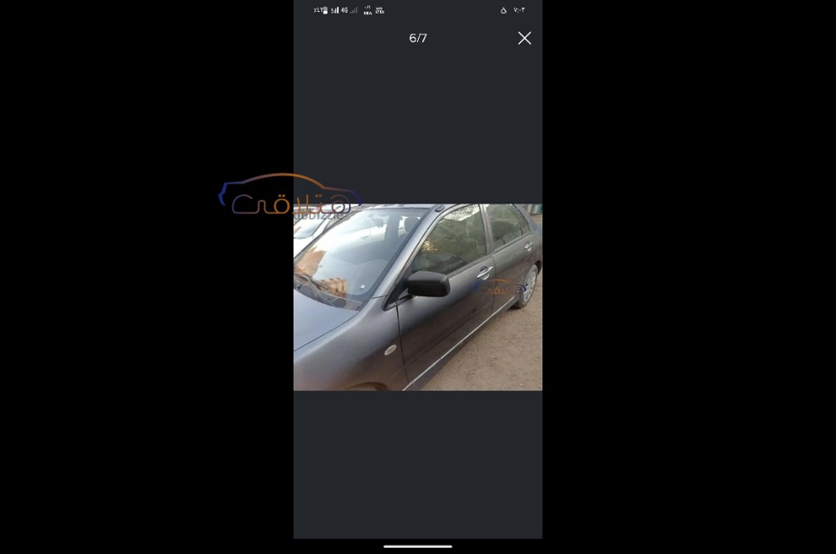 Lancer Puma Mitsubishi 2009 Cairo Gray 6657337 - Car for sale : Hatla2ee