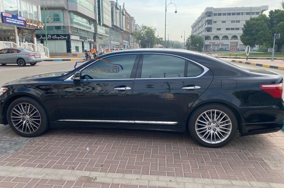 Ls Lexus 2011 Al Ain Black 6662146 - Car for sale : Hatla2ee