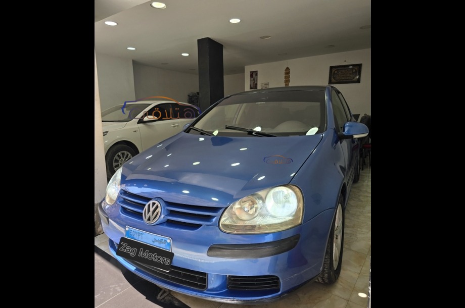 Golf 5 Volkswagen 2005 Zagazig Blue 6665592 - Car for sale : Hatla2ee