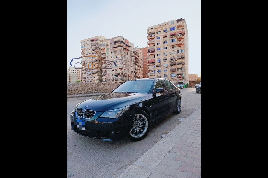 523 BMW 2007 Port Said Black 6668713 - Car for sale : Hatla2ee