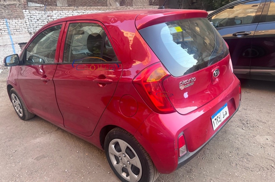 Picanto Kia 2017 Cairo Red 6671110 - Car for sale : Hatla2ee