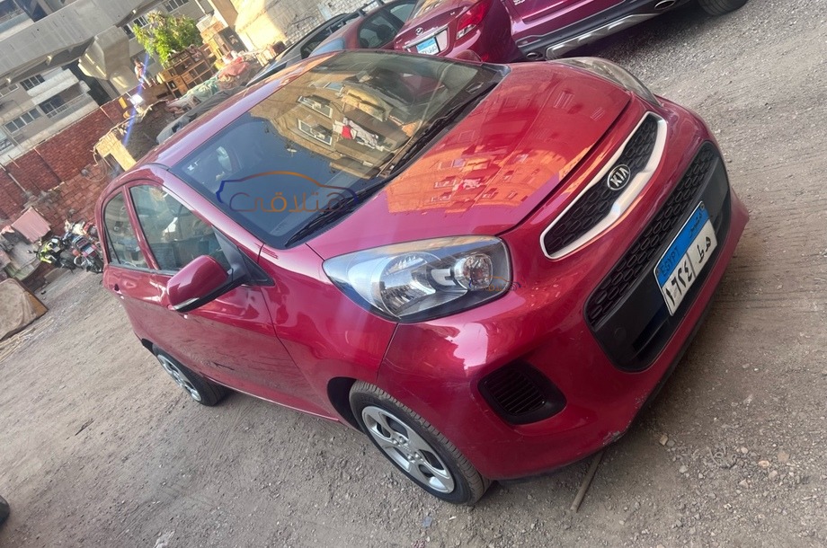Picanto Kia 2017 Cairo Red 6671110 - Car for sale : Hatla2ee