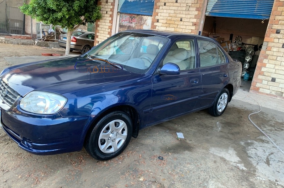 Verna Hyundai 2007 Beheira Dark blue 6675166 - Car for sale : Hatla2ee
