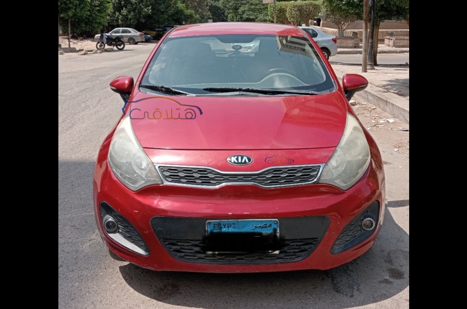 Rio Kia 2015 Nasr city Red 6676074 - Car for sale : Hatla2ee