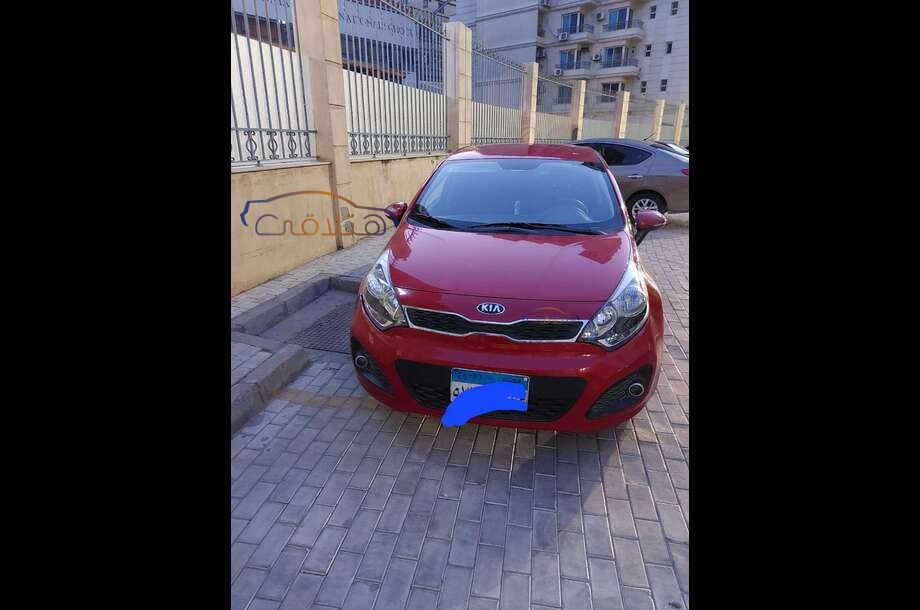 Rio Kia 2013 Alexandria Red 6682757 - Car for sale : Hatla2ee