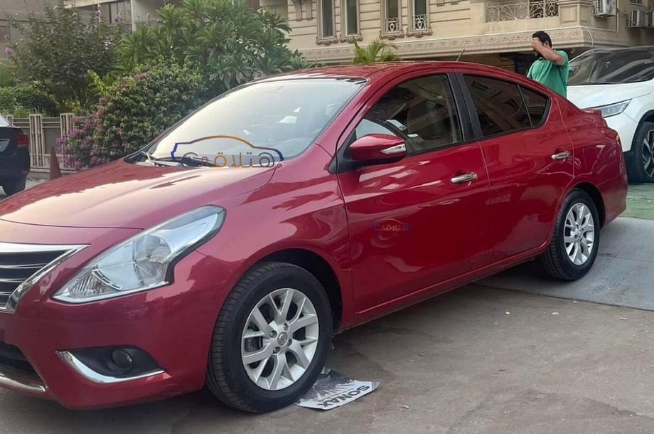 Sunny Nissan 2022 Cairo Red 6686048 - Car for sale : Hatla2ee