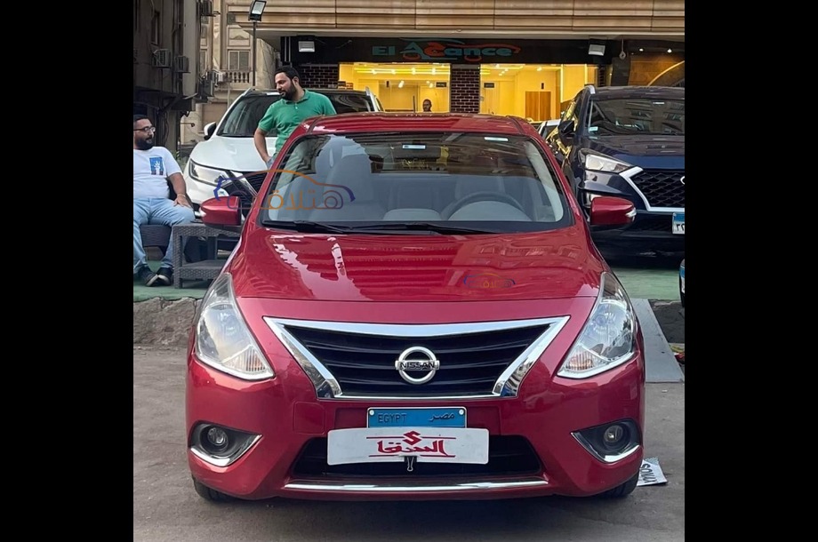 Sunny Nissan 2022 Cairo Red 6686048 - Car for sale : Hatla2ee