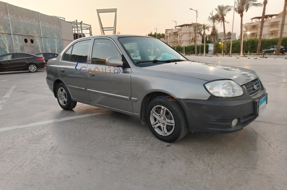 Verna Hyundai 2008 Ismailia Silver 6689804 - Car for sale : Hatla2ee