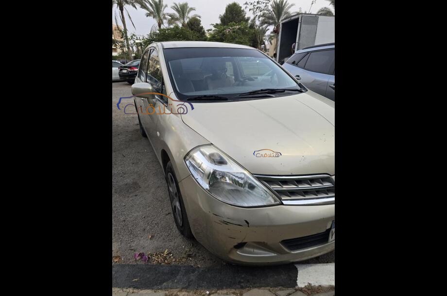 Tiida Nissan 2009 6 October Gold 6690266 - Car for sale : Hatla2ee