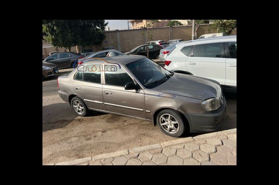 Verna Hyundai 2008 6 October Silver 6692276 - Car for sale : Hatla2ee