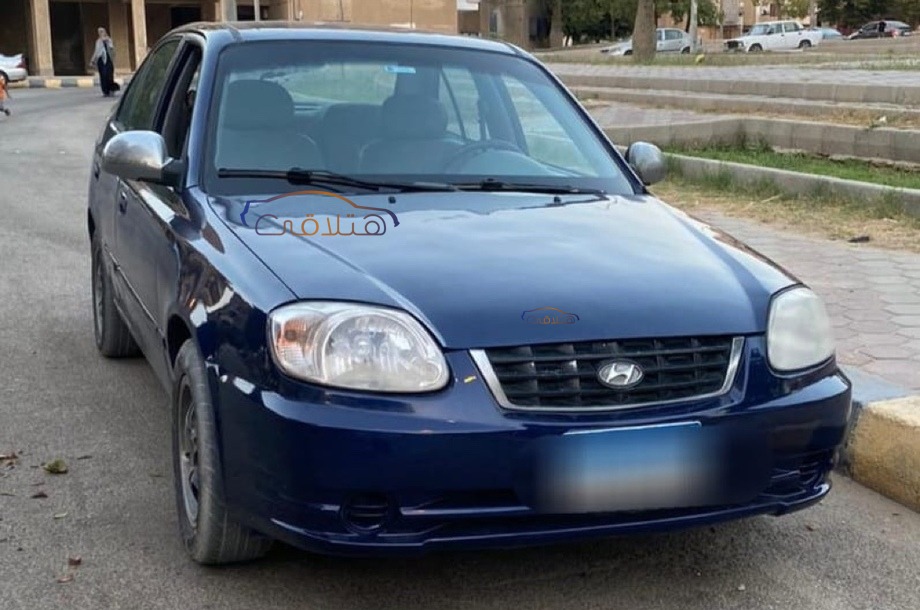 Verna Hyundai 2010 Obour City Dark blue 6695861 - Car for sale : Hatla2ee