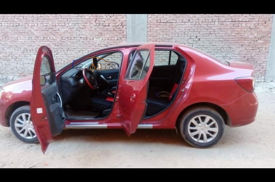Logan Renault 2017 El Minya Red 6695948 - Car for sale : Hatla2ee