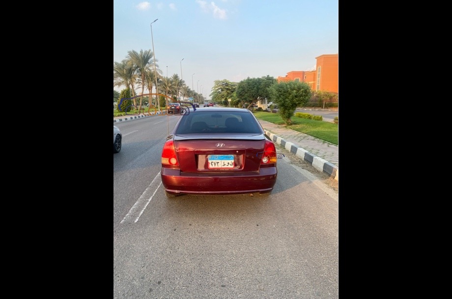 Verna Hyundai 2013 Sheraton Dark red 6699661 - Car for sale : Hatla2ee