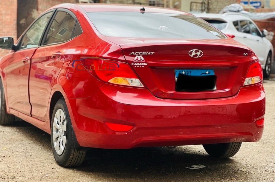 Accent RB Hyundai 2024 Cairo Red 6701258 - Car for sale : Hatla2ee
