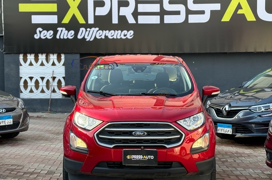 EcoSport Ford 2022 Obour City Dark red 6702976 - Car for sale : Hatla2ee