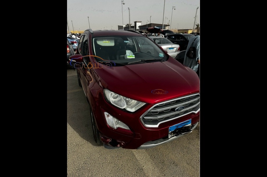 EcoSport Ford 2018 Cairo Dark red 6703042 - Car for sale : Hatla2ee