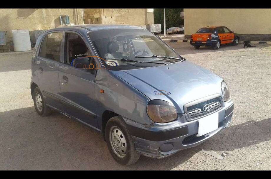 Atos Hyundai 2003 Suez Dark blue 6710176 - Car for sale : Hatla2ee