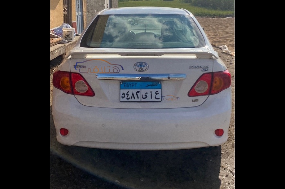 Corolla Toyota 2010 El Mahalla White 6713236 - Car for sale : Hatla2ee