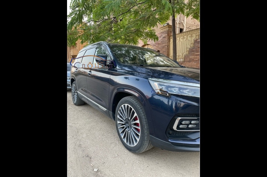 X95 Jetour 2022 6 October Dark blue 6714145 - Car for sale : Hatla2ee