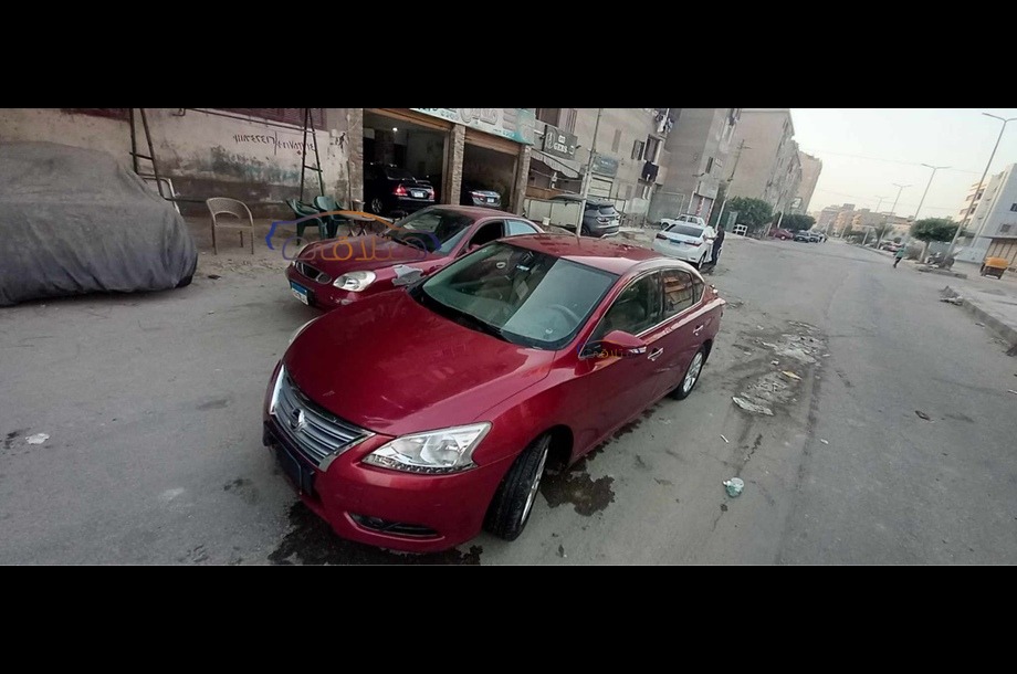 Sentra Nissan 2015 Kafr el-Sheikh Red 6715799 - Car for sale : Hatla2ee